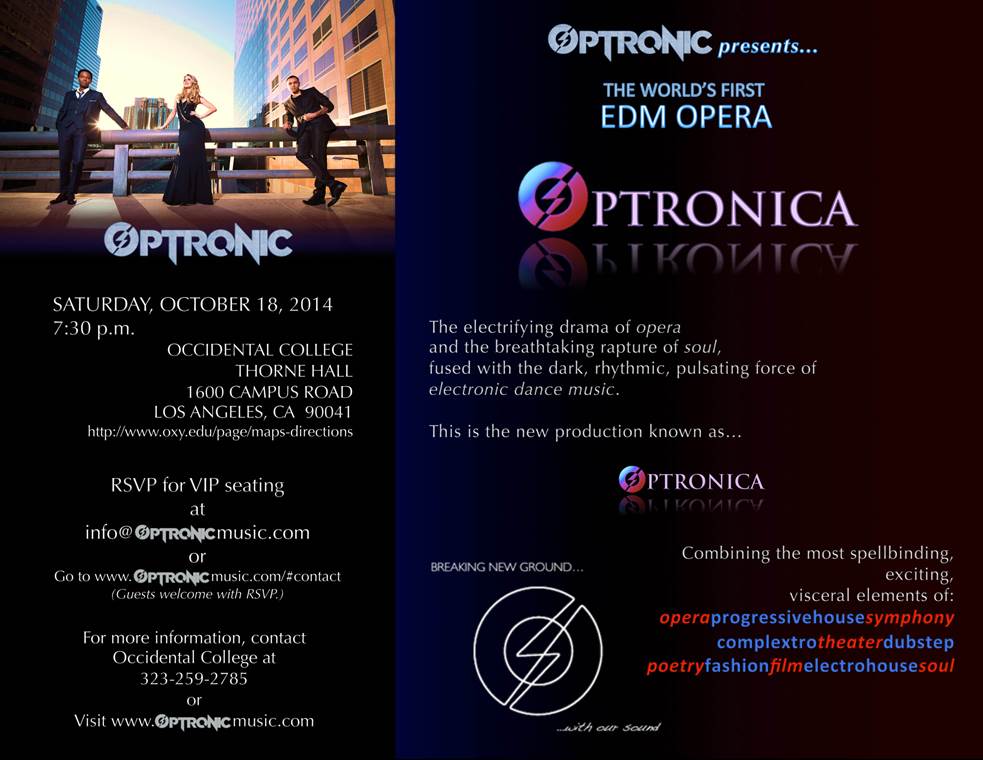 Optronic Presents The World's First EDM Opera – The Los Angeles Film School