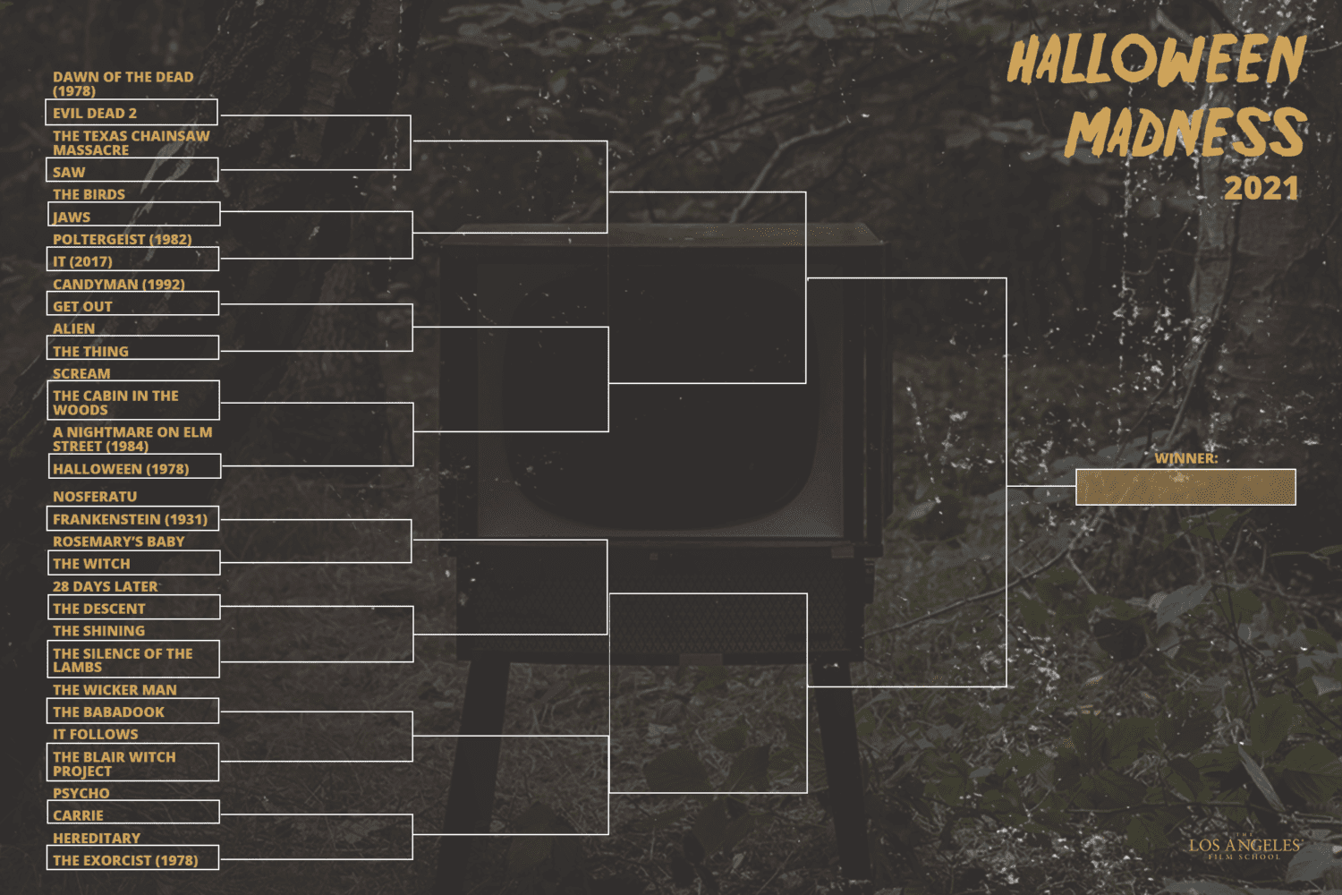 32 Halloween Horror Movies + A Film Bracket Download – The Los Angeles ...